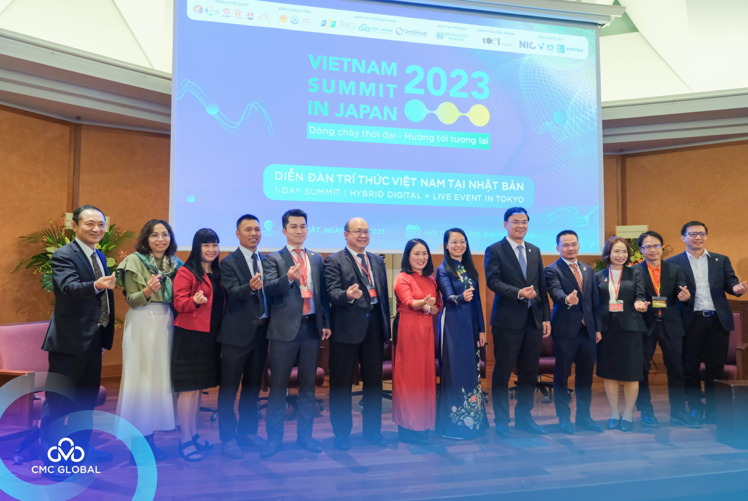 CMC JapanがVIETNAM SUMMIT IN JAPAN 2023にプラチナスポンサーとして出席