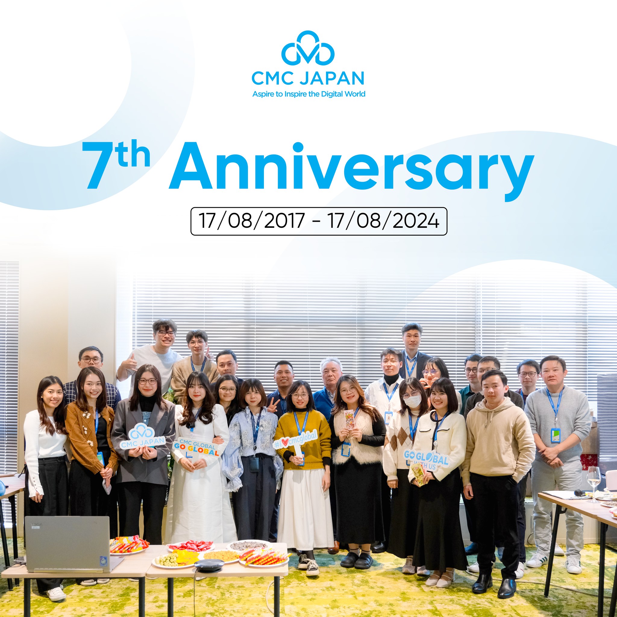 CMC Japan、設立7周年を迎えました